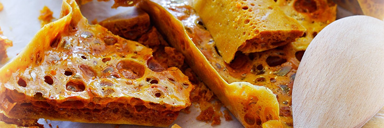 Chunky Golden Honeycomb Recipe | Lyle's Golden Syrup