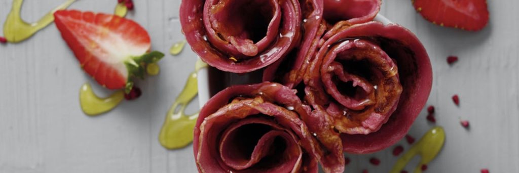 Lyles Pancake Roses Recipe | Lyle's Golden Syrup