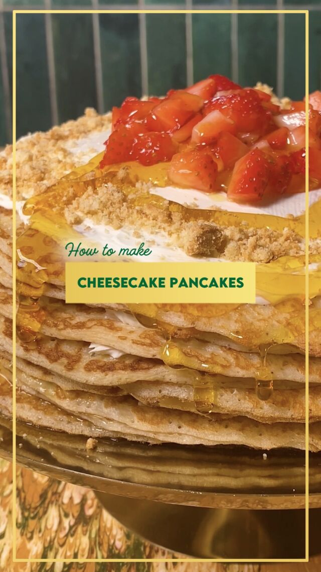 Lyles Pancake Roses Recipe | Lyle's Golden Syrup